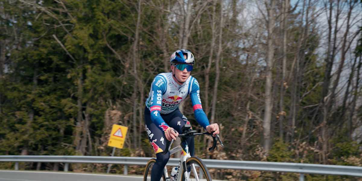 Back where he belongs: Maxim’s first ride after crash