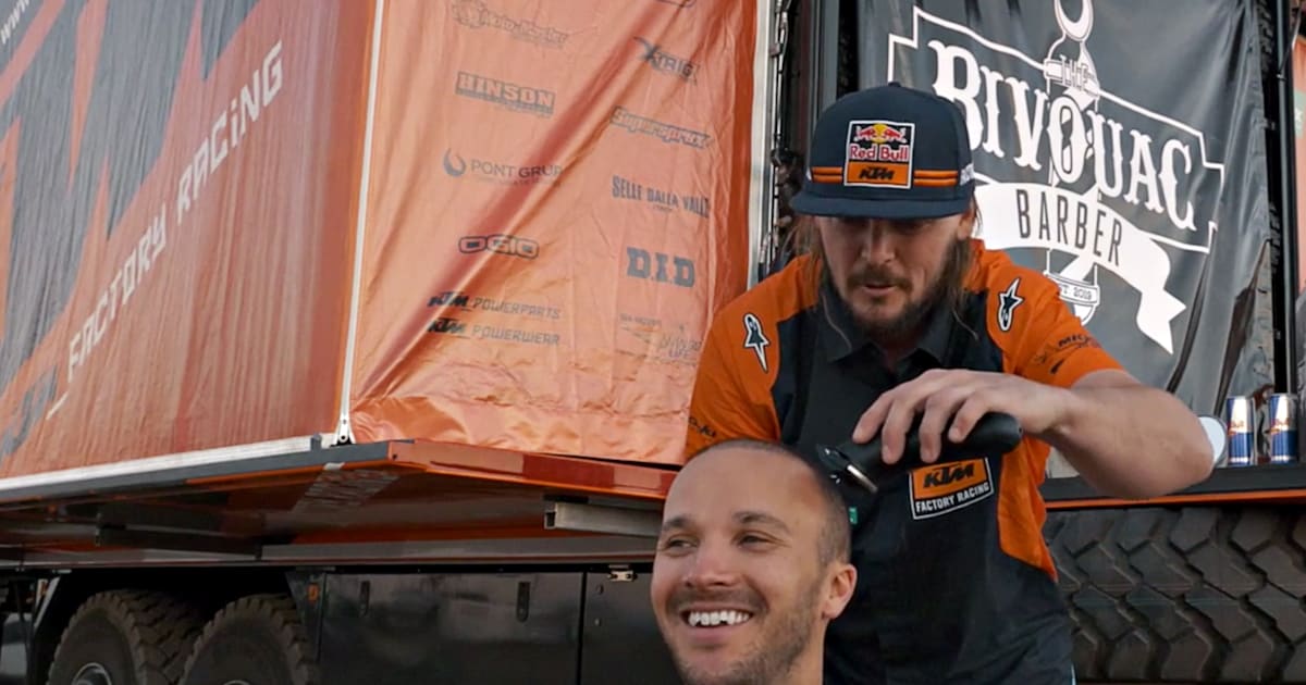 Bivouac Barber: Toby Price's haircut challenge – show