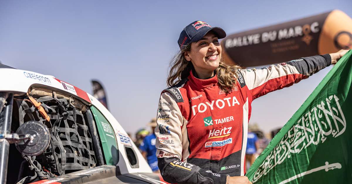 Dania Akeel: The rise of the Saudi rally star