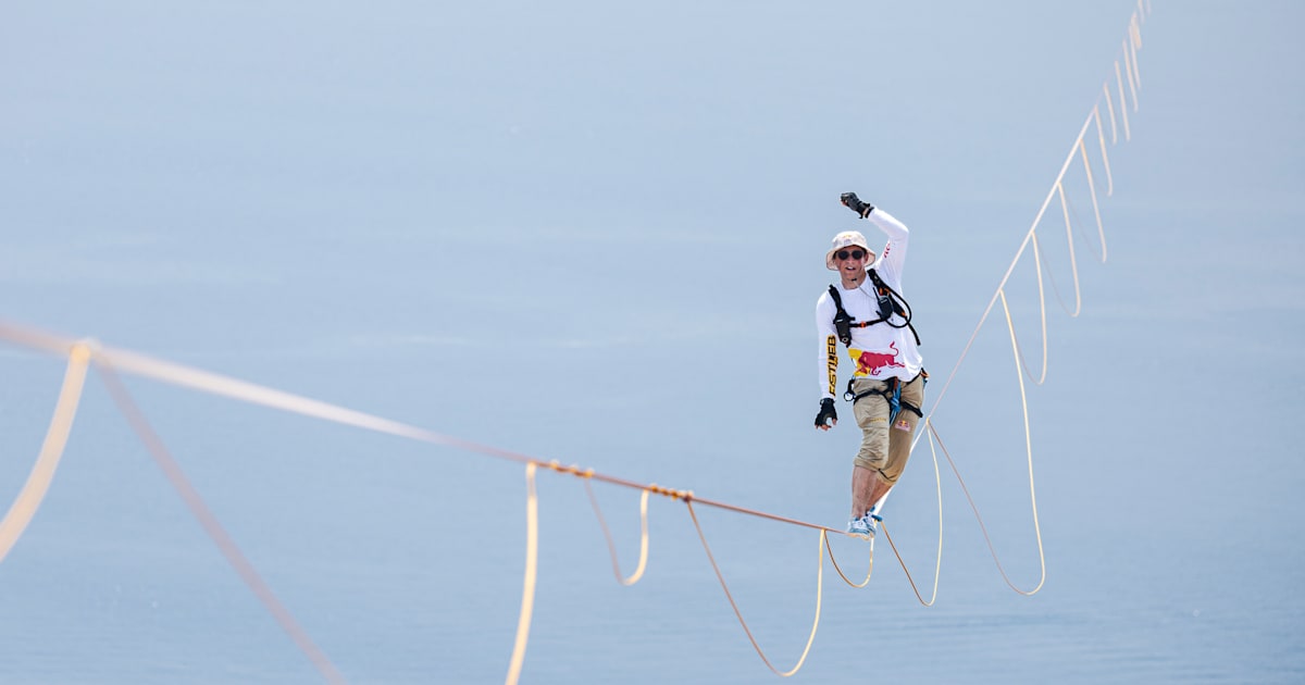 Jaan Roose: Life on the Line | World record slackline walk