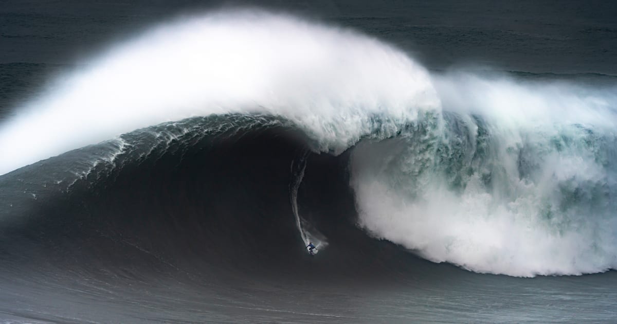 History of surfing at Nazaré: The origins and evolution