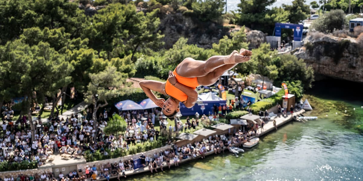 Red Bull Cliff Diving World Series: Athens, Greece