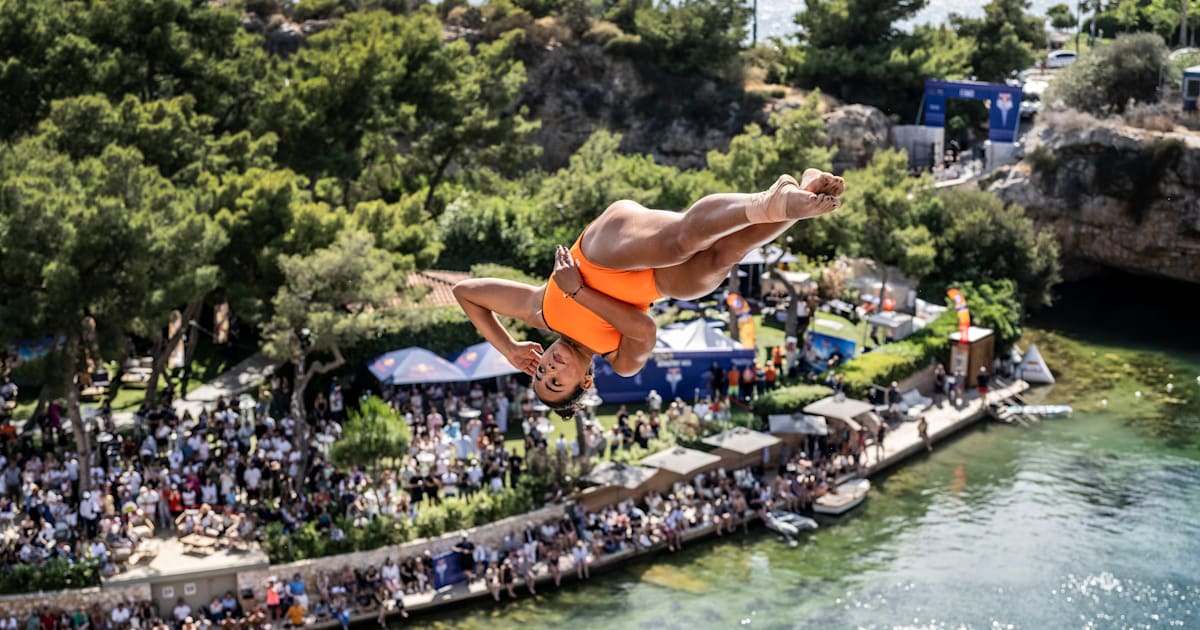 Red Bull Cliff Diving World Series: Athens, Greece