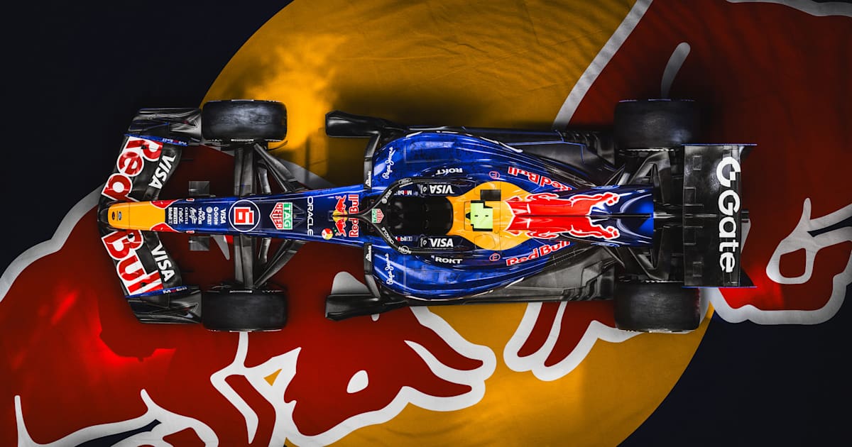 Red Bull Racing reveals its new RB22 livery for 2026