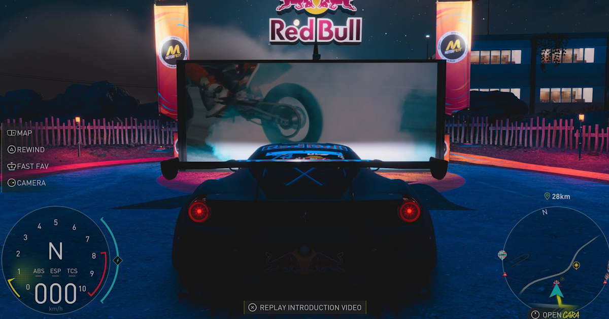 The Crew Motorfest: How to find the Red Bull Playground