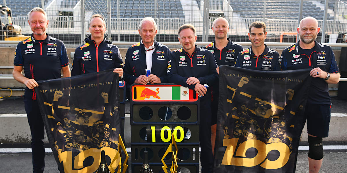 100 Siege für Oracle Red Bull Racing: Ein Meilenstein