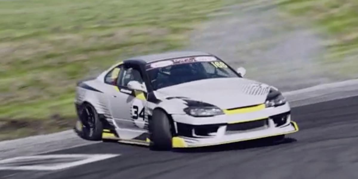 Queen B bei ihrem allerersten Drift-Event in Schottland
