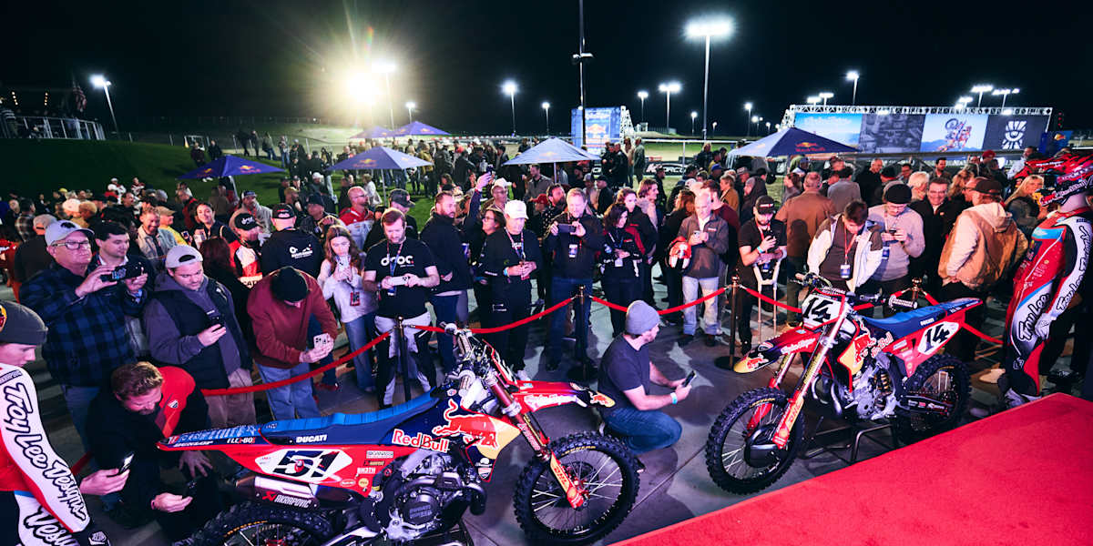 Troy Lee Designs Red Bull Ducati Racing Celebrates Launch