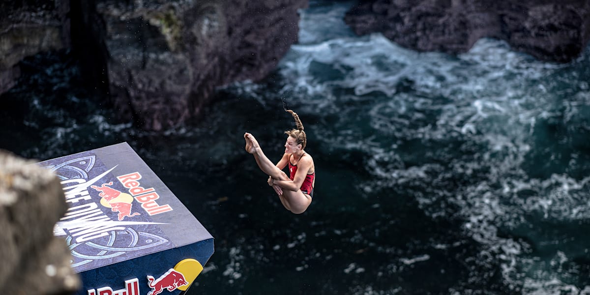 Red Bull Cliff Diving World Series Downpatrick Head Ierland 2022