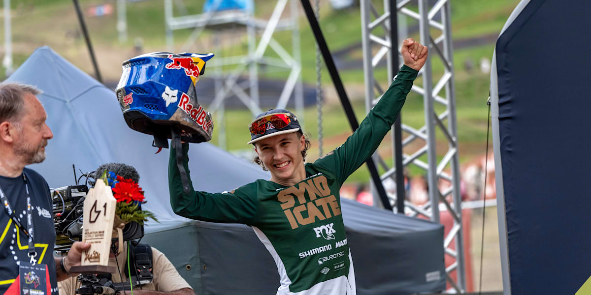 UCI MTB World Cup: Jackson Goldstone's run Val di Sole