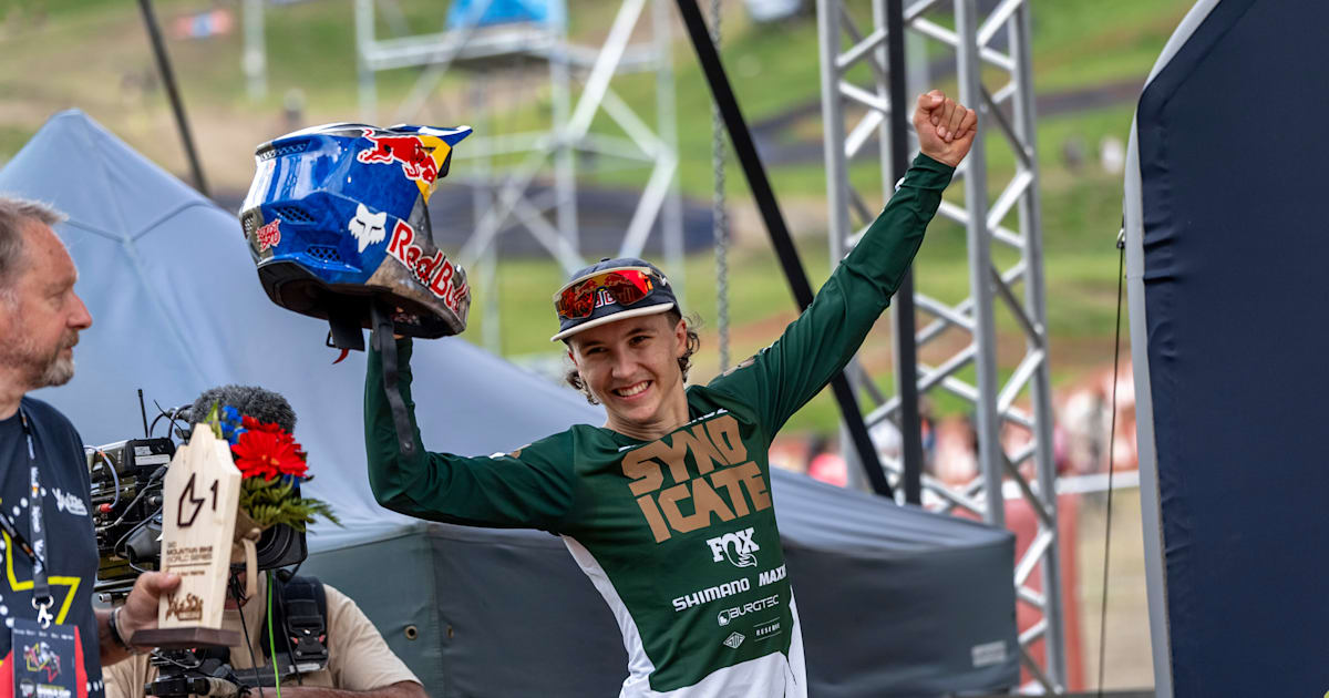 UCI MTB World Cup: Jackson Goldstone's run Val di Sole