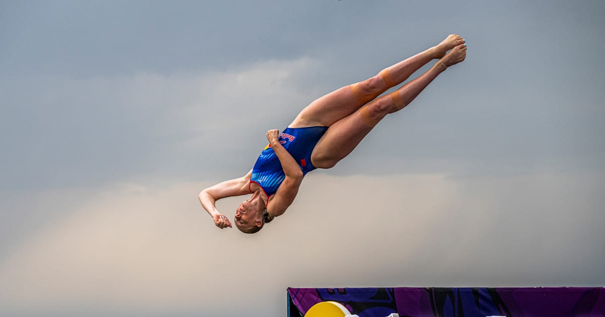 Red Bull Cliff Diving Polignano a Mare - Molly Carlson