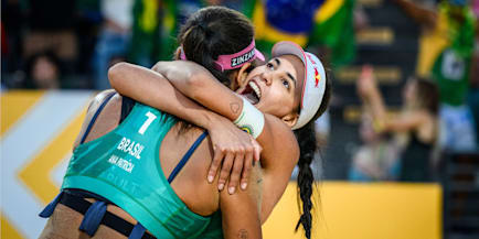 Duda: Her path to beach volleyball world champion