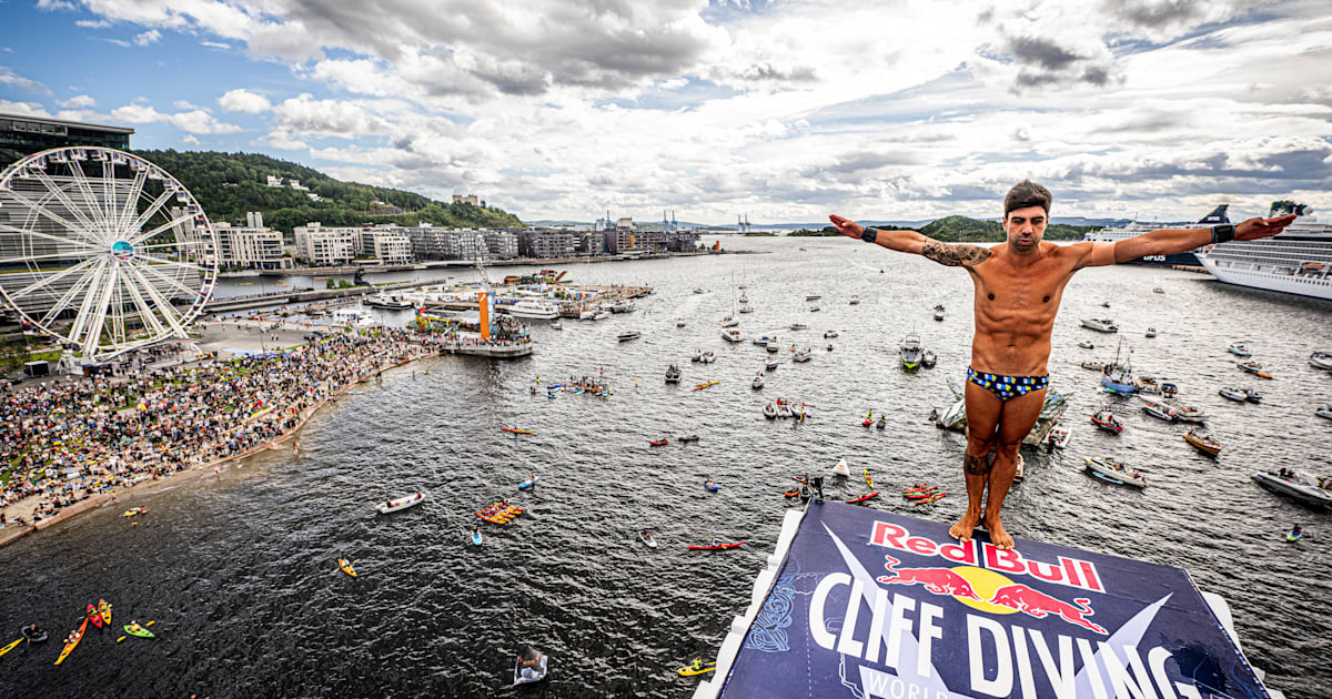 Red Bull Cliff Diving World Series: Oslo, Norway