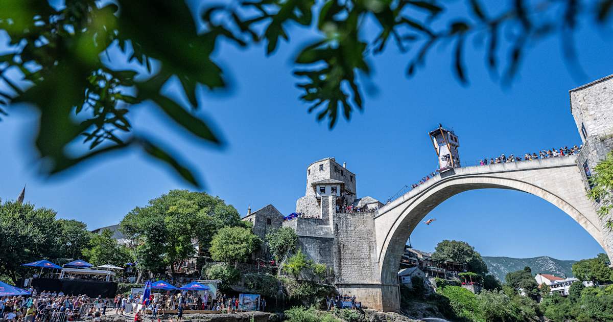 Lo mejor del Red Bull Cliff Diving Mostar 2023 en fotos