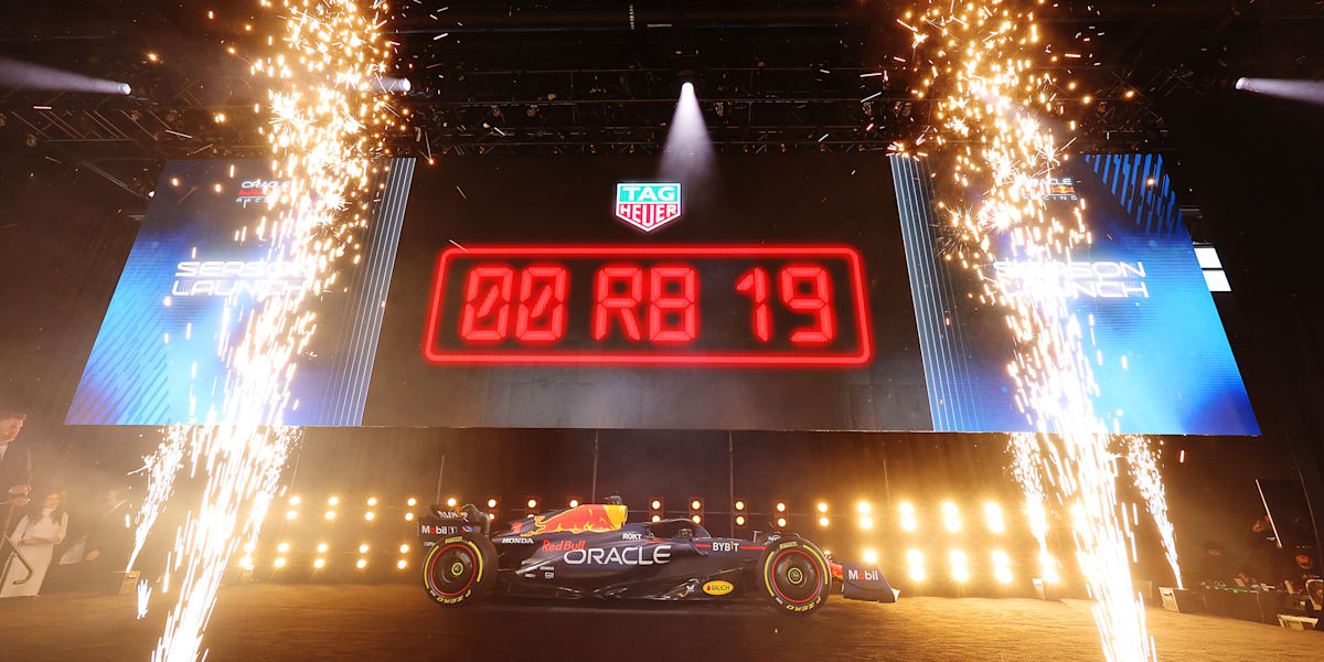 RB19 - Oracle Red Bull Racing reveals 2023 F1 car
