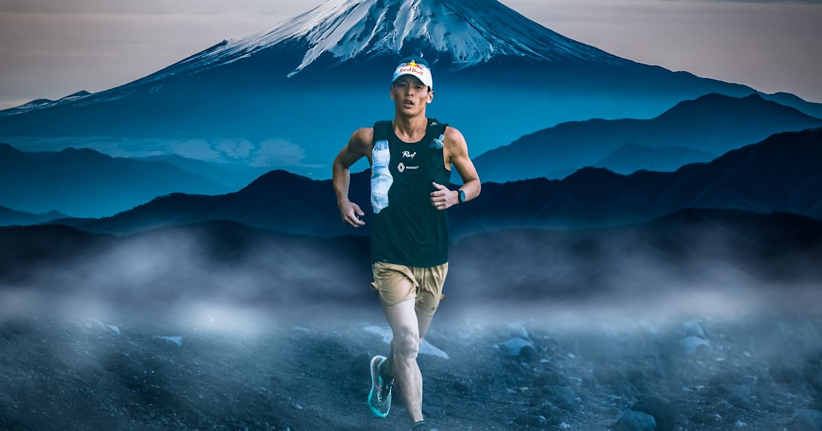 Mount Fuji in One Stroke: Ruy Ueda – running