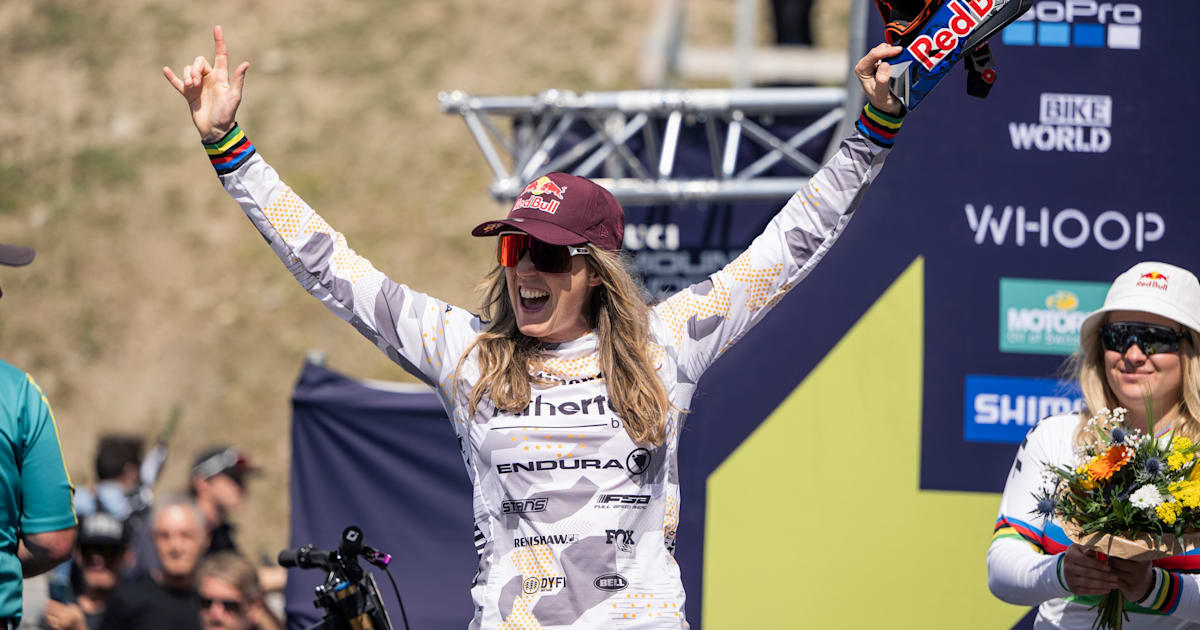 Rachel Atherton: MTB Downhill World Cup Lenzerheide win