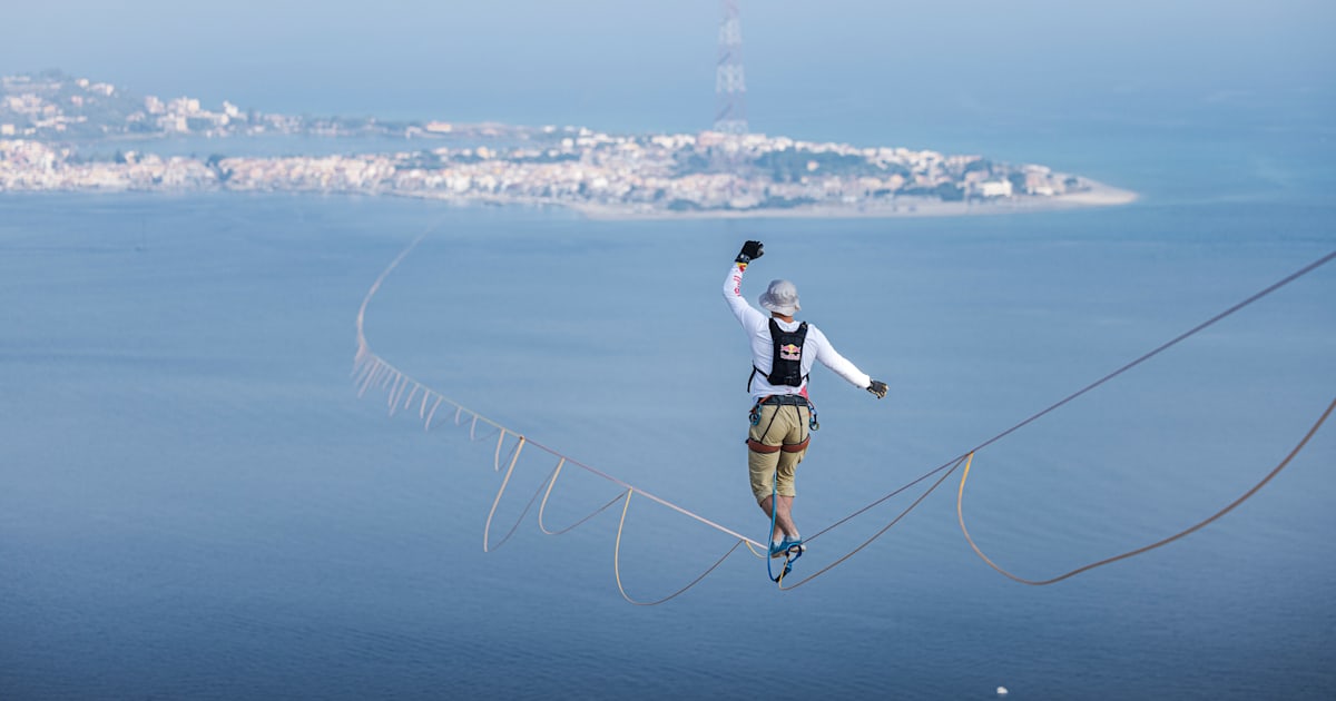 Jaan Roose: Life on the Line trailer | Record slackline walk