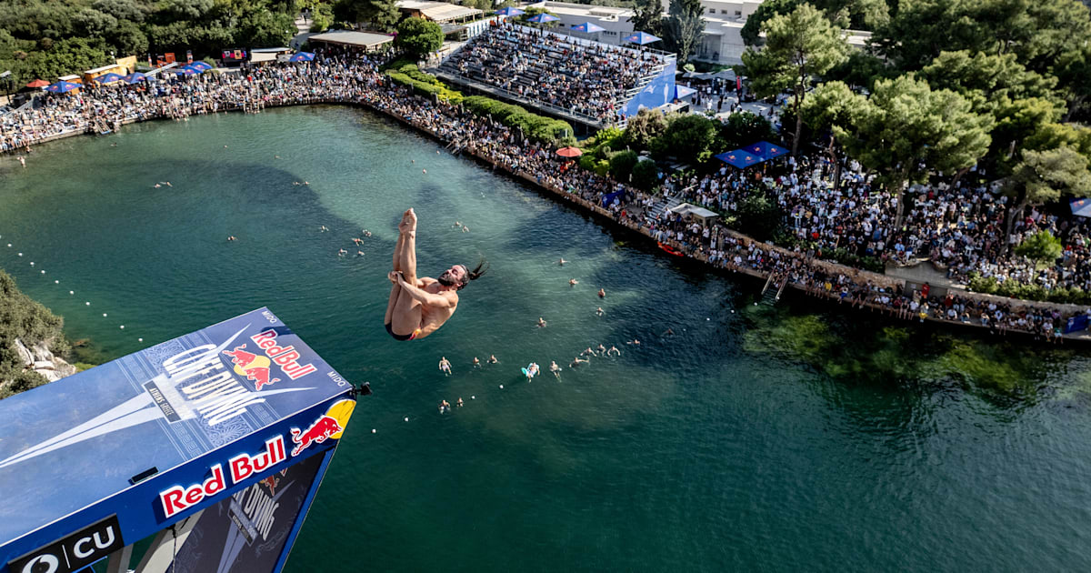 Red Bull Cliff Diving 2024: highlights from Athens