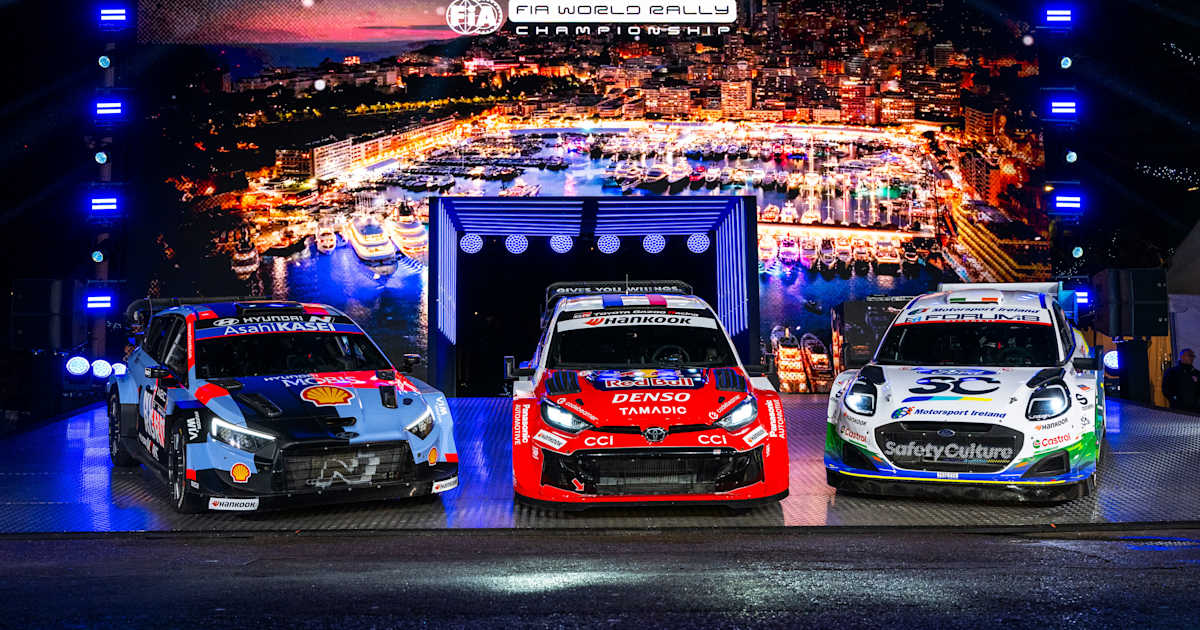 WRC shines as 2026 season launches in the glitz and glamour of Monaco