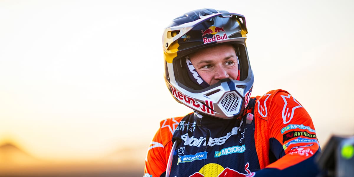 Daniel Sanders Red Bull KTM emotional path to Dakar glory