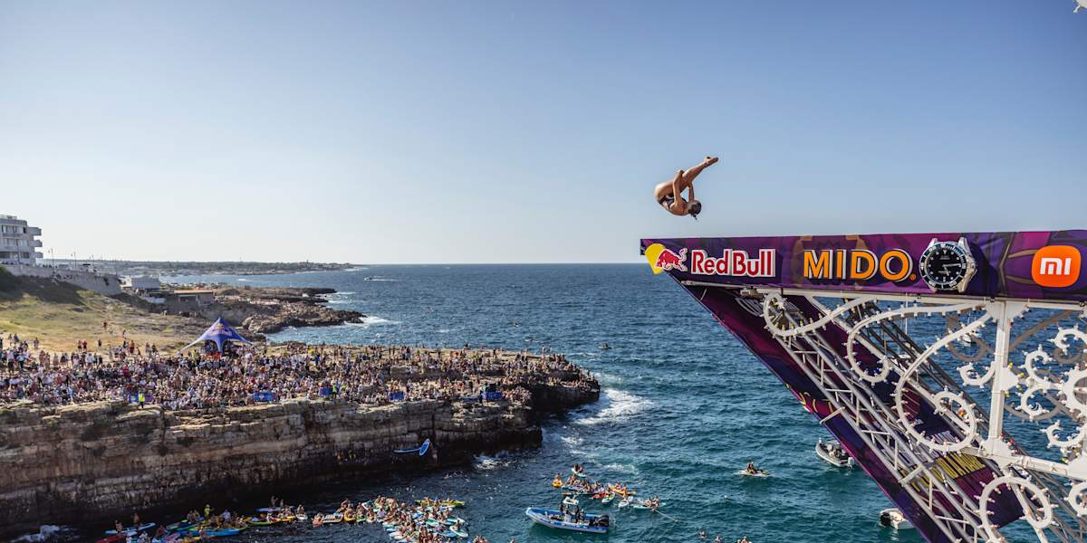 Polignano a Mare comes alive for Red Bull Cliff Diving
