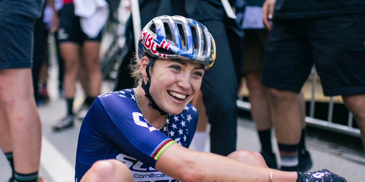 Kate Courtney: Her surprising route to cross-country glory