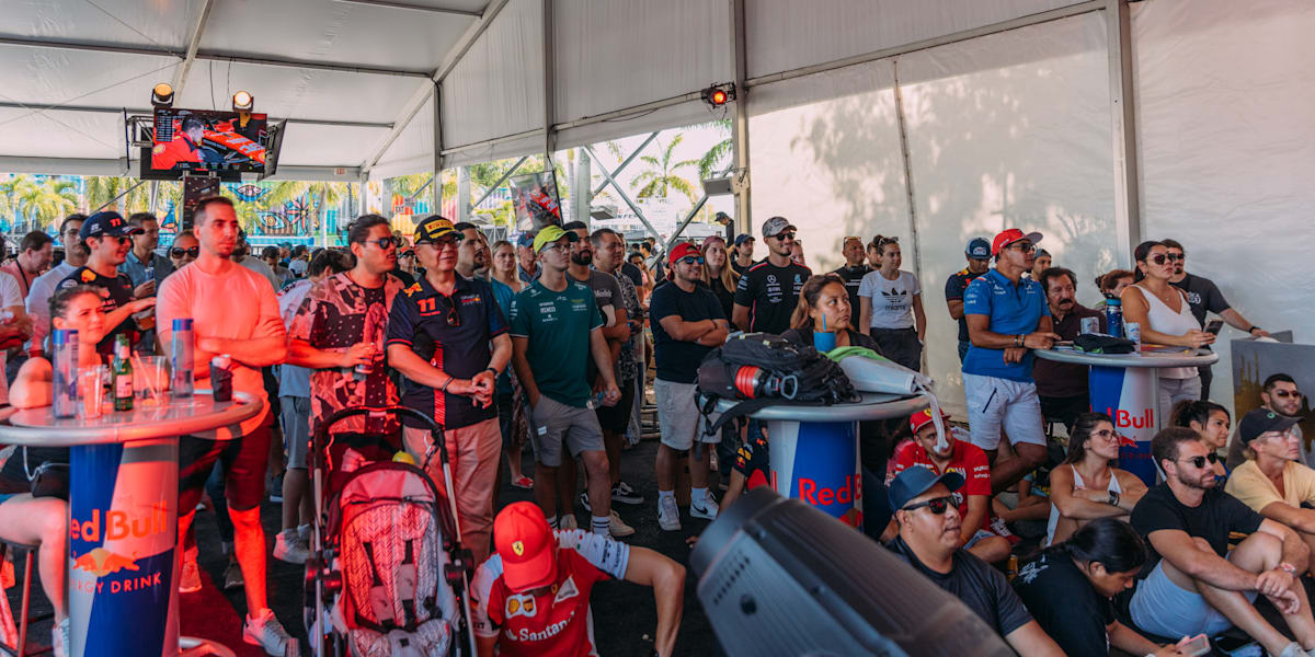 Visitez la Red Bull Fan Zone pendant le week-end de F1