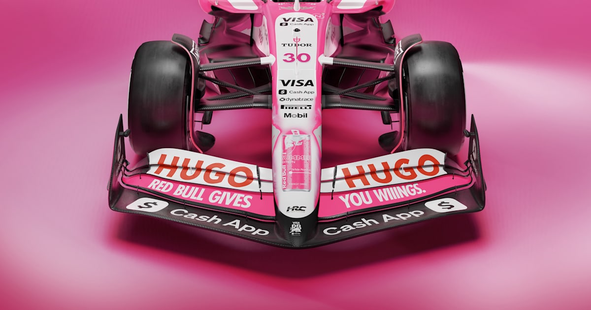 Racing Bulls reveal flashy pink livery for Miami Grand Prix