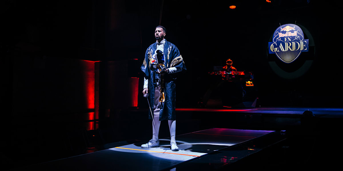 Miles Chamley-Watson and VFILES Fencing Uniforms