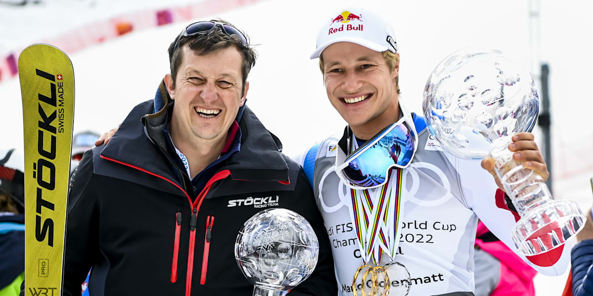 Marco Odermatts Servicemann im Porträt