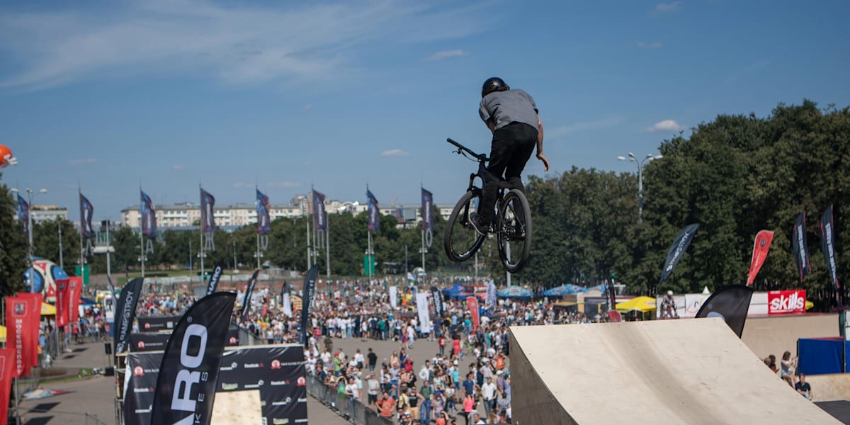 Moscow City Games 2015 (смотри видео) ВМХ vert