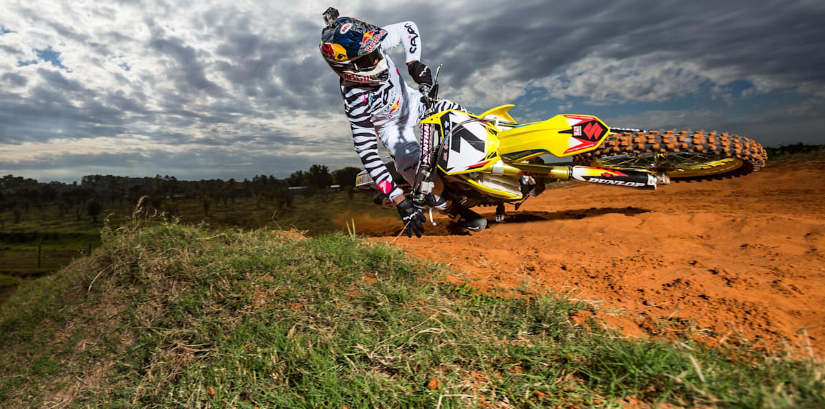 Bubba Scrub slow motion James Stewart motocross