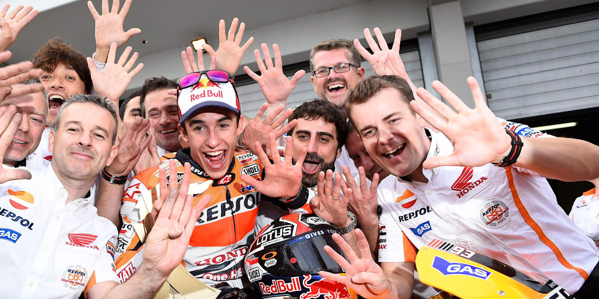 Marc Márquez MotoGP World Champion Career Milestones