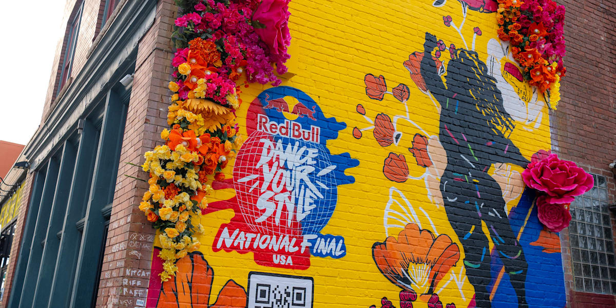Red Bull Dance Your Style mural in Atlanta pays homage to the city