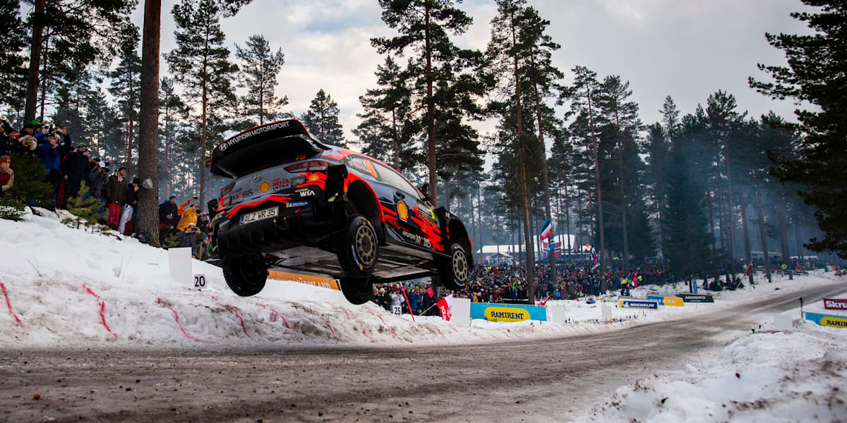 WRC Rally Sweden 2020: Super Stage Saturday live video