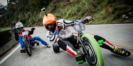 La carrera de los triciclos locos Red Bull Trike Strike