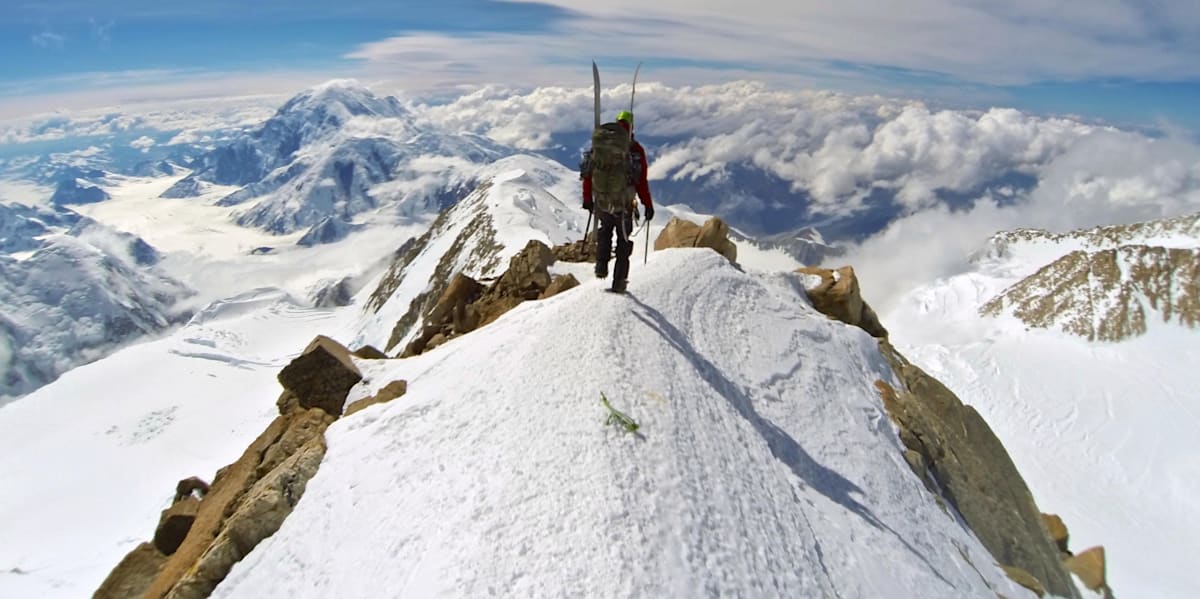 Photos: a Denali summer ski vacation