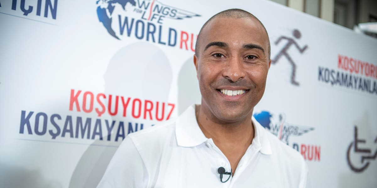 Colin Jackson: Wings for Life World Run interview