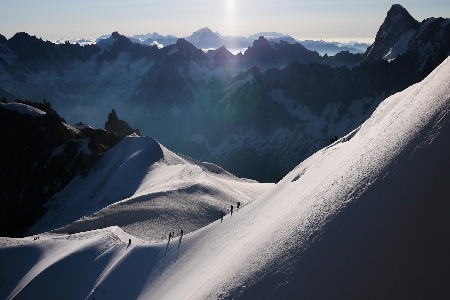 Top 6 ski runs with the most vertical drop in the world