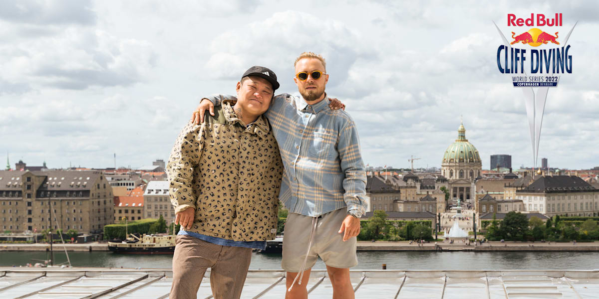 Red Bull Cliff Diving med Peter Falktoft & Simon Jul