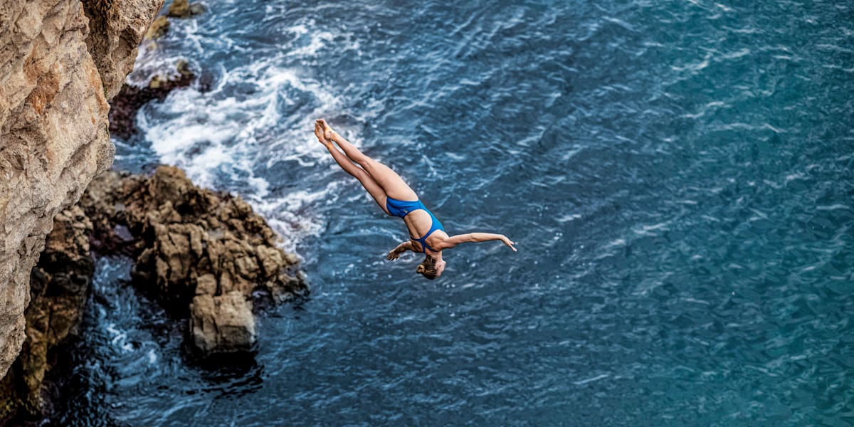 Ellie Smart 4 Fitness Tips - Red Bull Cliff Diving
