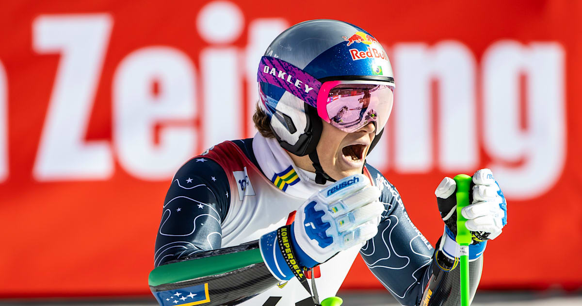 Braathen emotional after Sölden 4th place: 