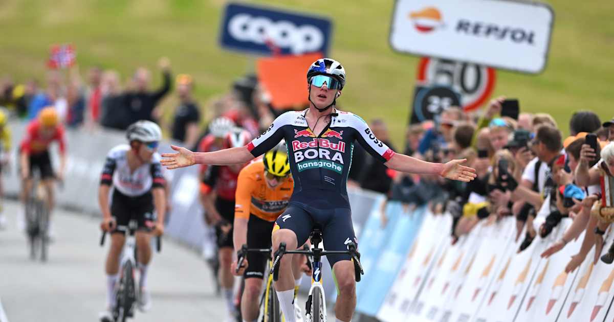 Maxim Van Gils claims second victory of the season in Norway