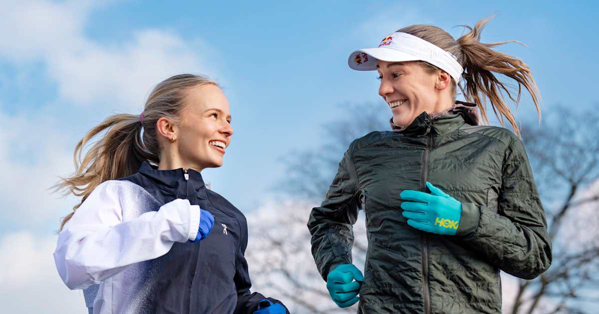 Lauftraining mit Triathletin Daniela Ryf & Creatorin Wemmse