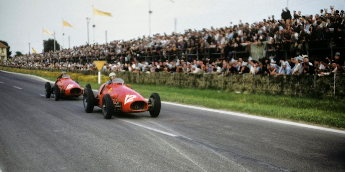 Formula 1 Vintage car pictorial