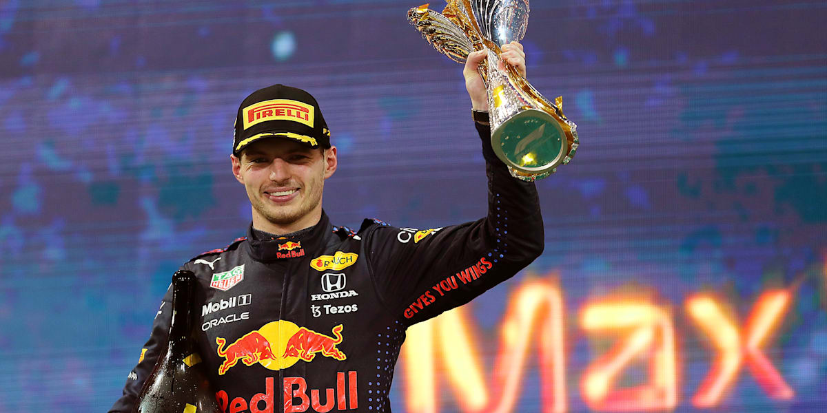 Max Verstappen's Formule 1 wereldtitel in cijfers