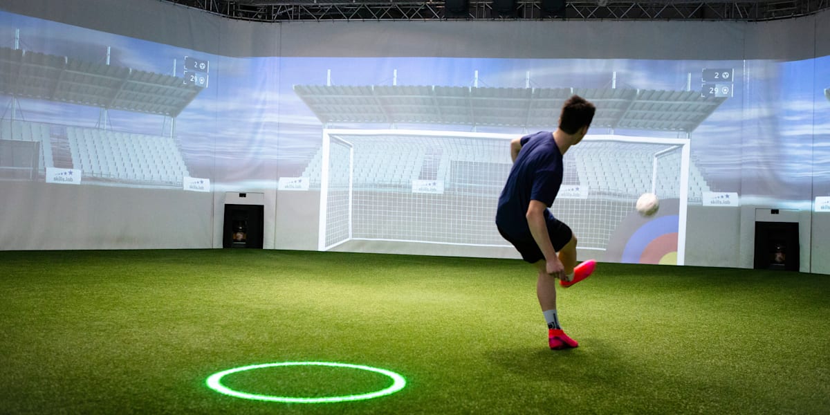 skills.lab - So läuft das Hightech Fußball-Training
