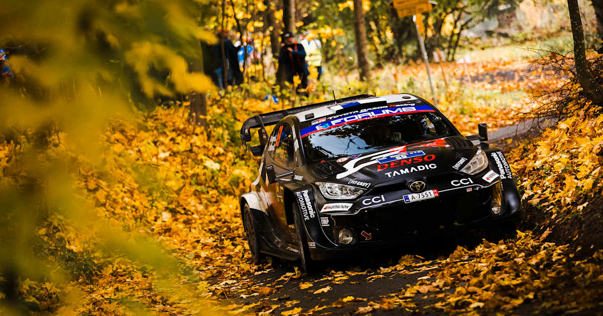 Rovanperä leads in Central Europe as Ogier crash shakes up WRC battle